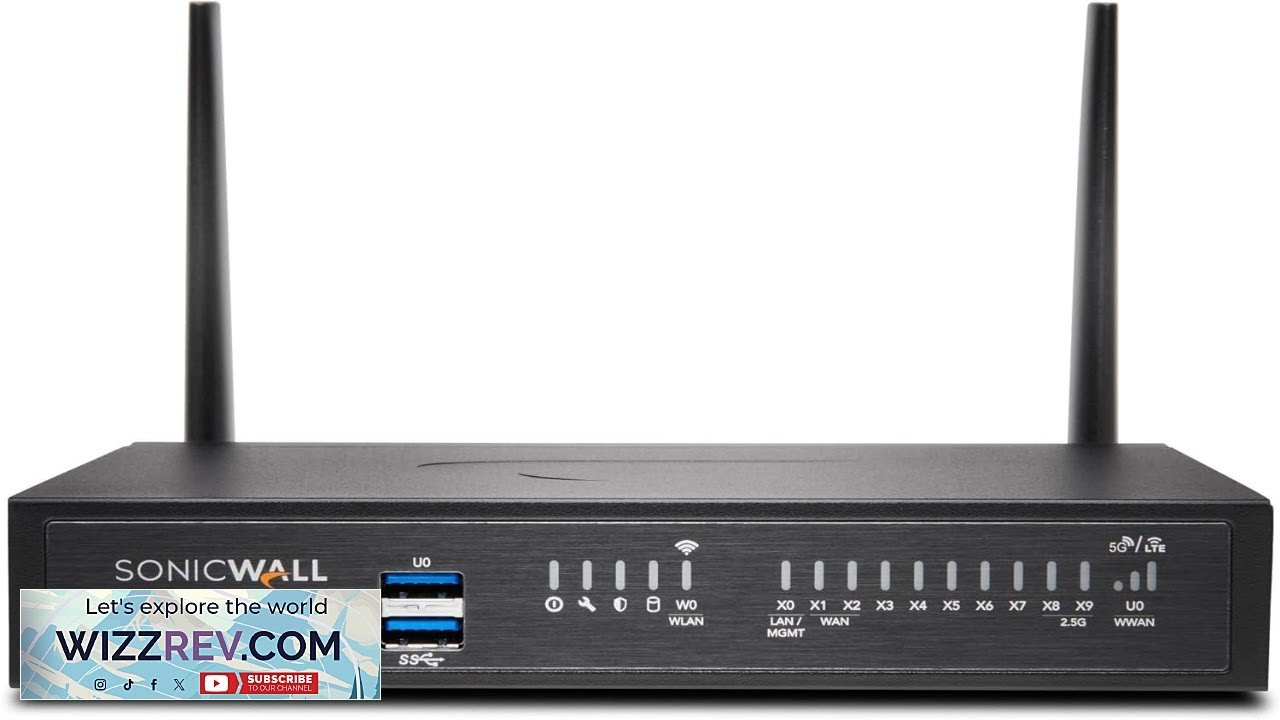 SonicWall TZ470W Wireless TotalSecure 1YR Managed Edition TZ470W Gen7 ...