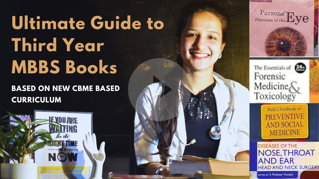 How to Ace Third Year MBBS: Must-Have Books Revealed! #mbbs #thirdyear ...