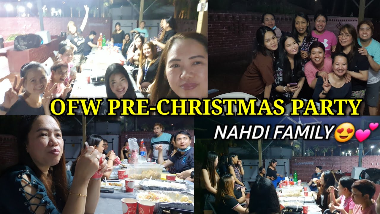 OFW MEMORABLE CHRISTMAS CELEBRATION/NCC FAMILY/Roniths Cruz - YouTube
