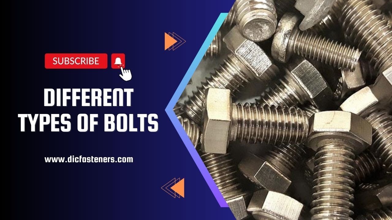 Different Types of Bolts | Bolt Types| Dedicated Impex Co. - YouTube