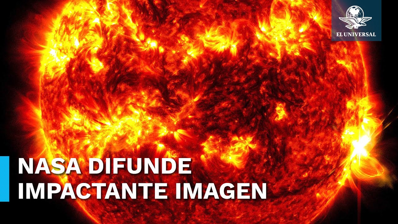 NASA capta imagen de la llamarada solar más potente en décadas - YouTube