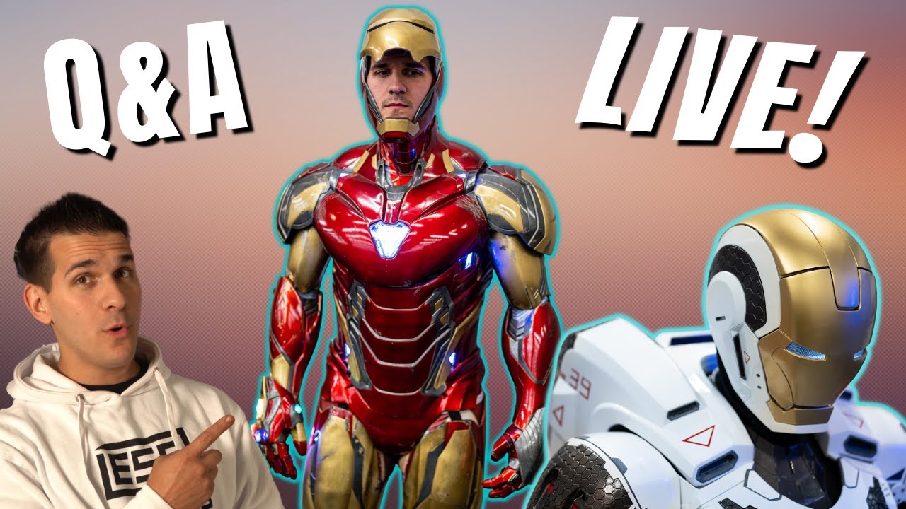 Ask Me Anything About My Iron Man Suit! | Live - YouTube