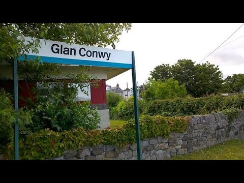 Glan Conwy Train Station - YouTube