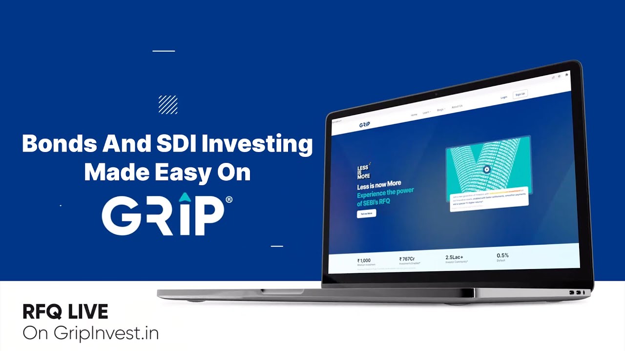 Bonds And SDI Investing Made Easy | Grip Invest - YouTube