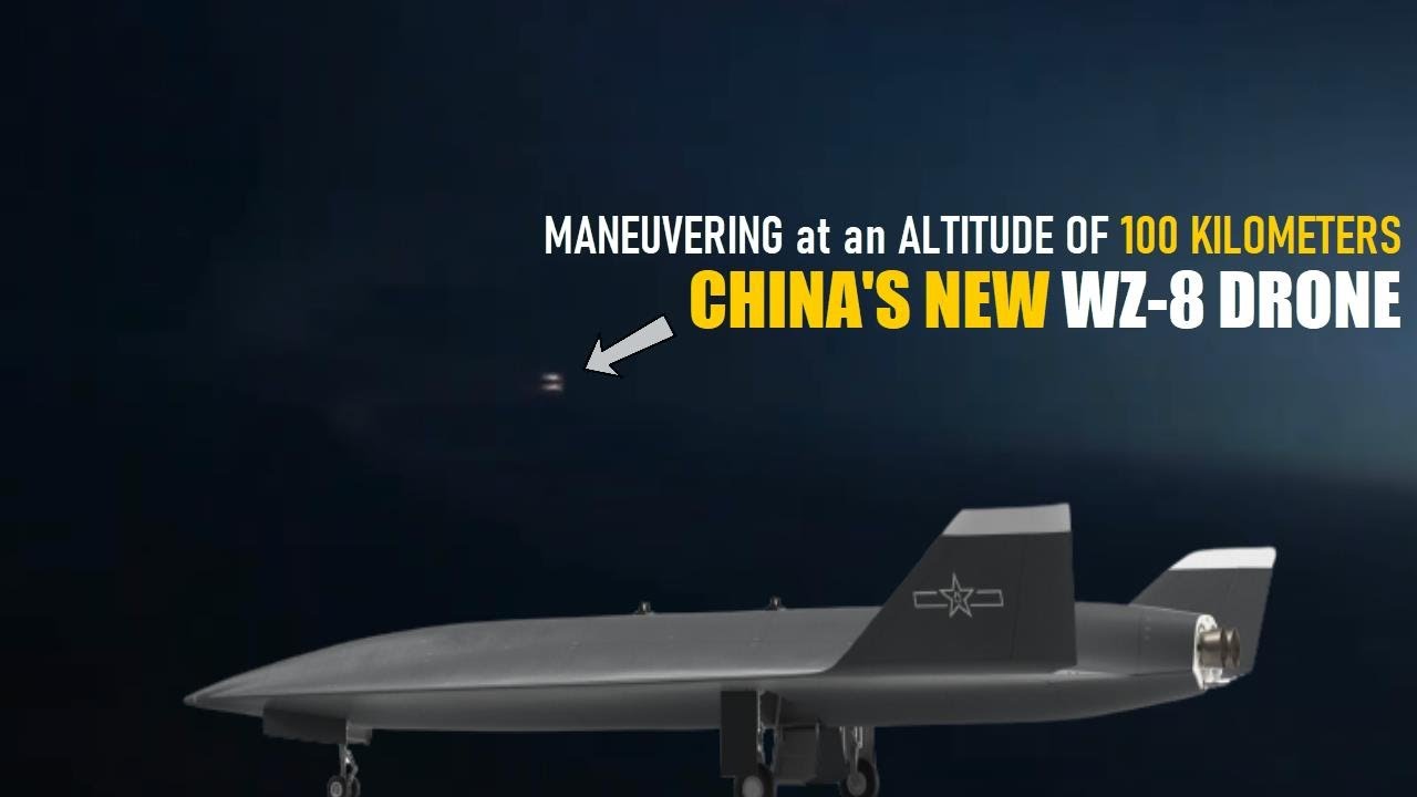 China's New WZ 8 high speed Combat Drone Penetrating the US Air Defense System - YouTube