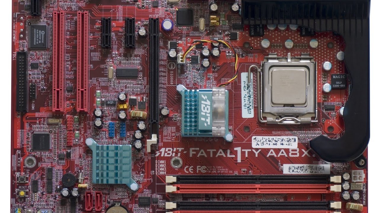 Abit Fatal1ty AA8XE Chill Takarítás (Cleaning) - YouTube