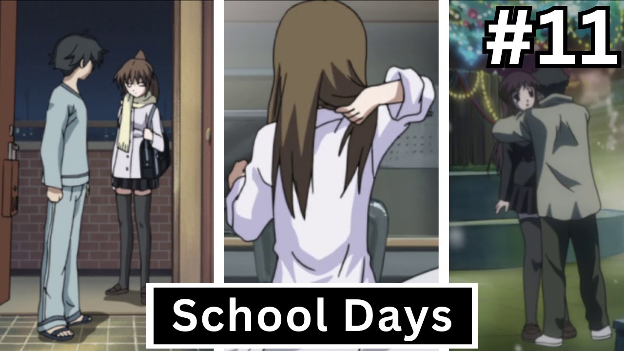 School Days Anime Episode 11 explained in Hindi | season 1 | Hassan ...