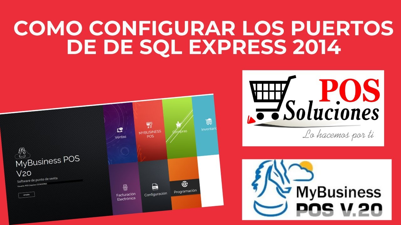 Como configurar los puertos de SQL EXPRESS 2014 - YouTube