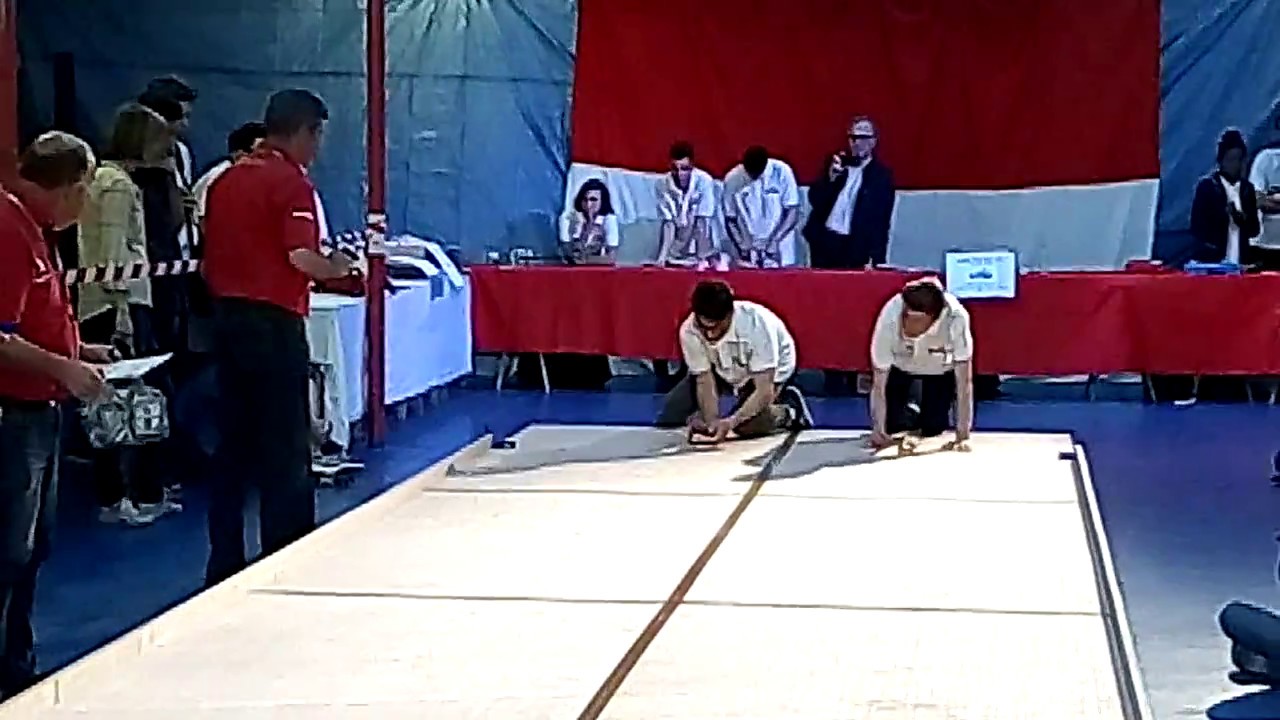 Apollinaire Mousetrap Car Race Monaco 2017 speed duel 1 - YouTube