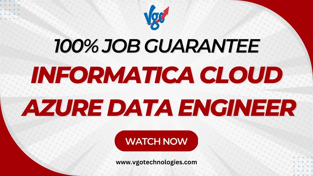 100% Job Guaranteed || Informatica Cloud Azure Data Engineer - YouTube