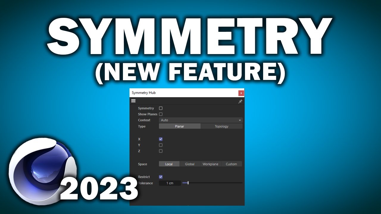 Cinema 4d 2023: Symmetry (New Feature) - YouTube