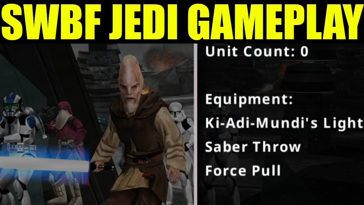 star wars battlefront classic collection jedi gameplay (How to use ...