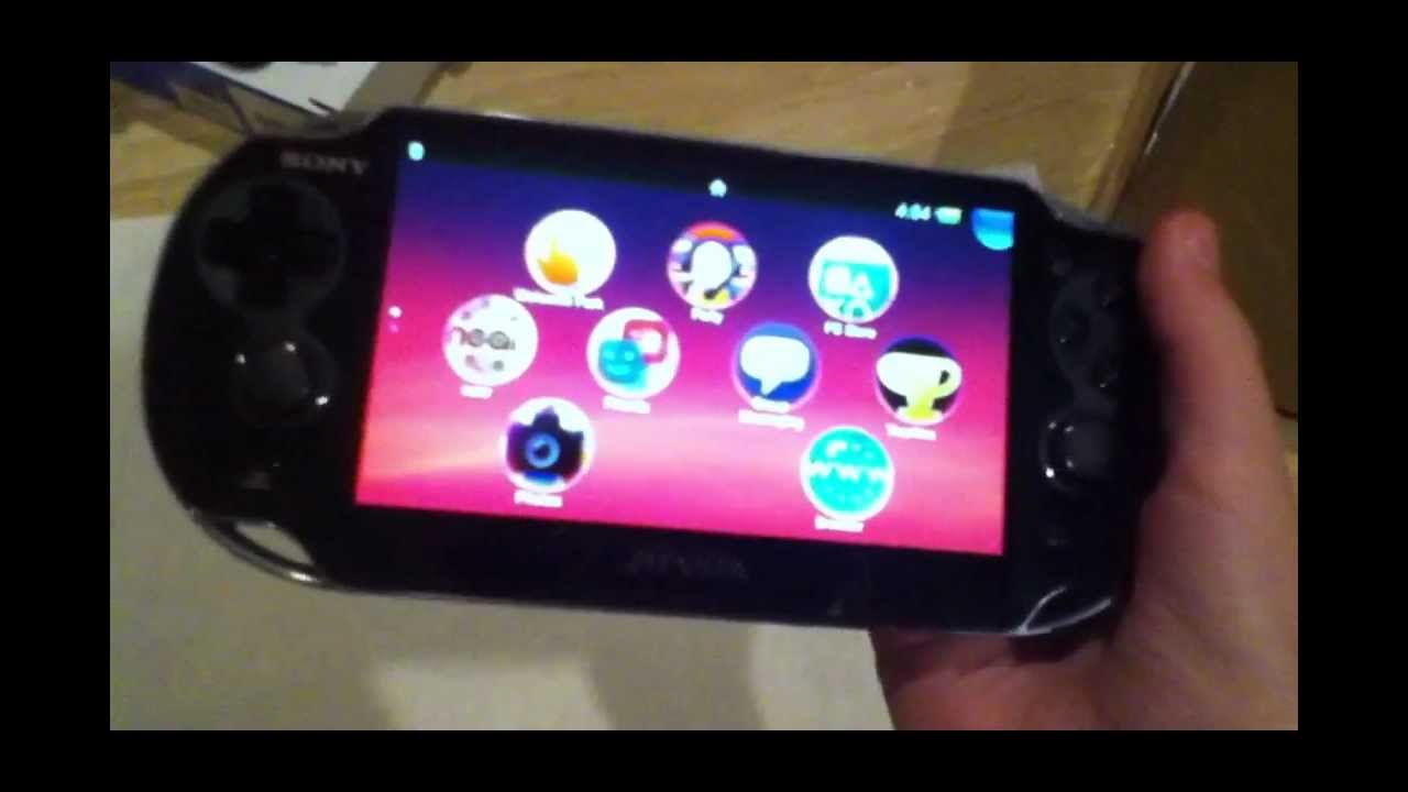 PS Vita unboxing/setup - YouTube
