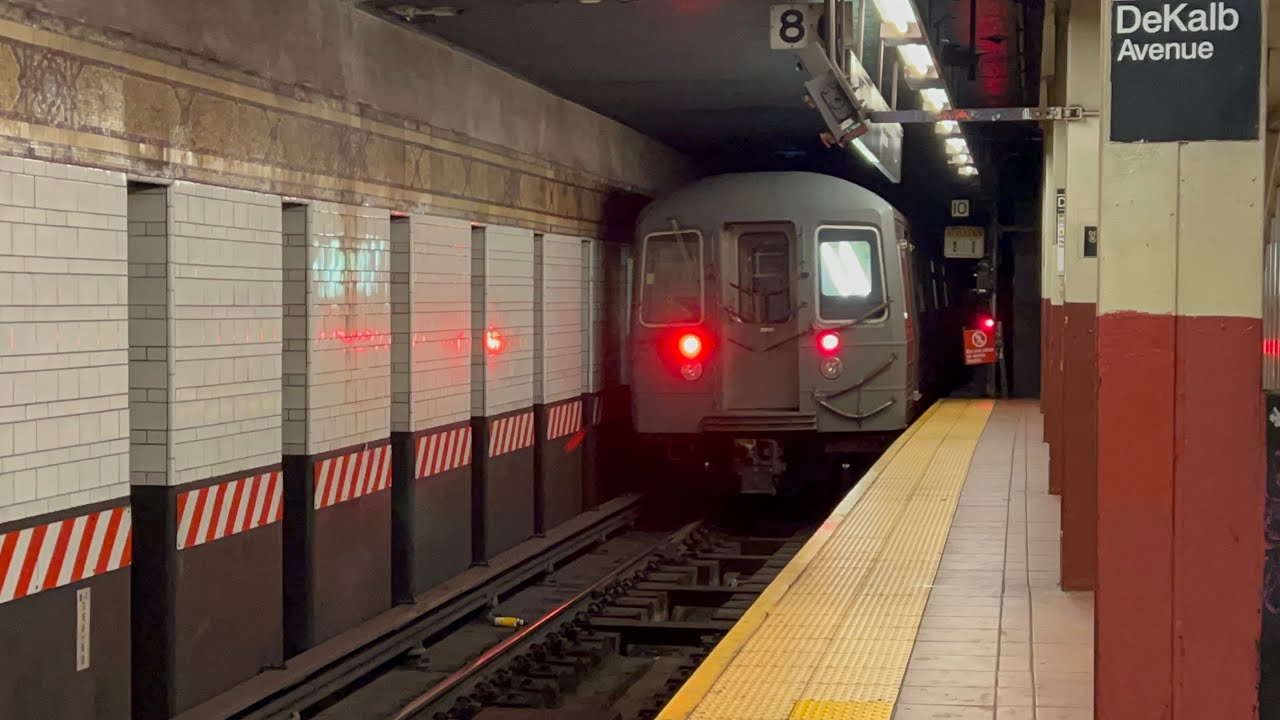 R68 (W) Train Ride | Whitehall Street - DeKalb Avenue - YouTube