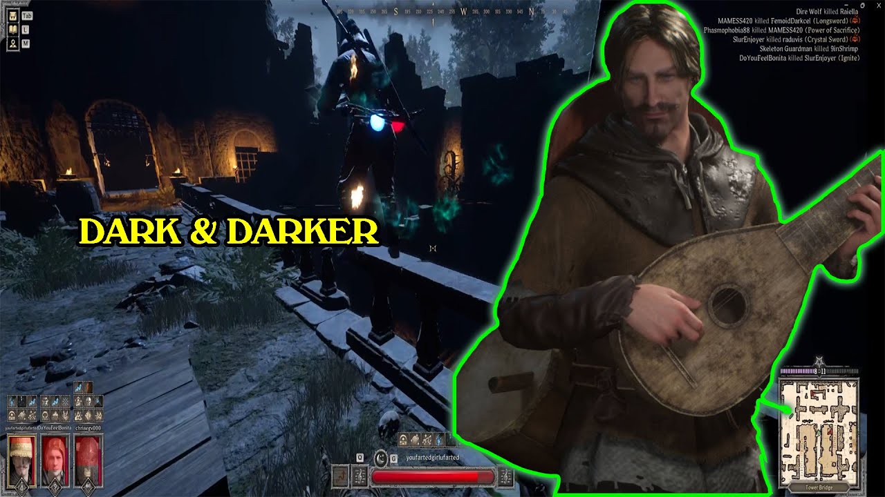 DARK AND DARKER BARDMAN|GAMPLAY - YouTube