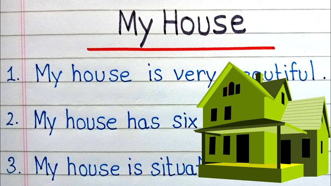 10 lines essay on my house in english | Essay on my house in english ...