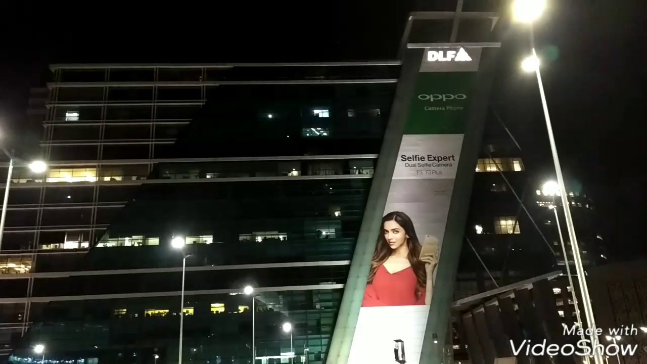 GURGAON NIGHT VIEWS- AWESOME CYBER CITY - YouTube