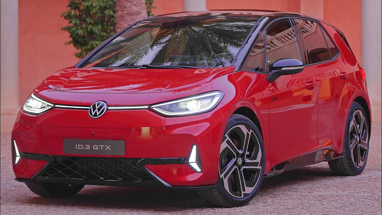 NEW Volkswagen ID.3 GTX Performance (326 HP) | The Electric Golf GTI ...