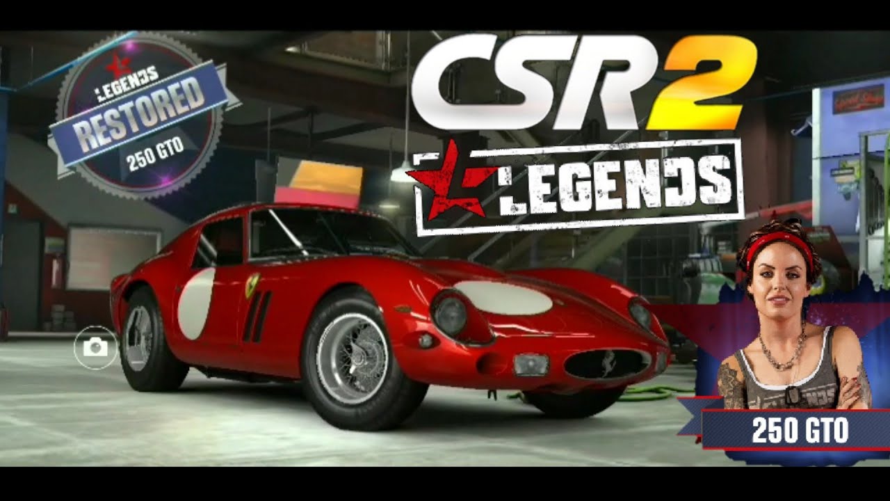 CSR2 CSR2 Legends Ferrari 250 GTO Restore - YouTube
