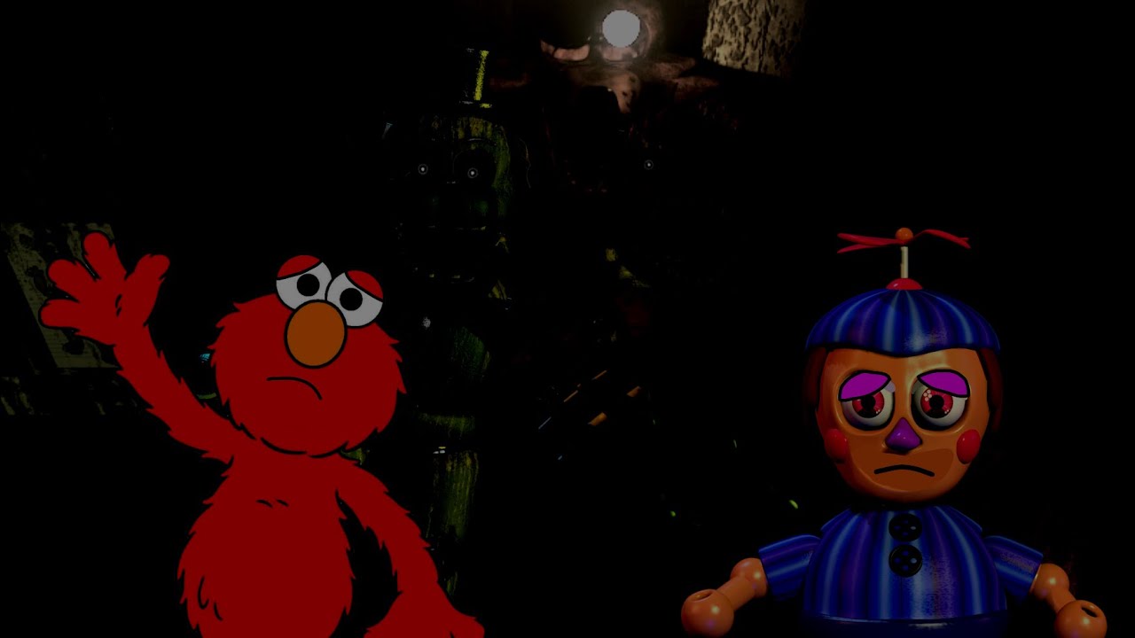 Elmo plays The Fazbear Massacre (Night 4/FOWA/Good Ending Route) - YouTube