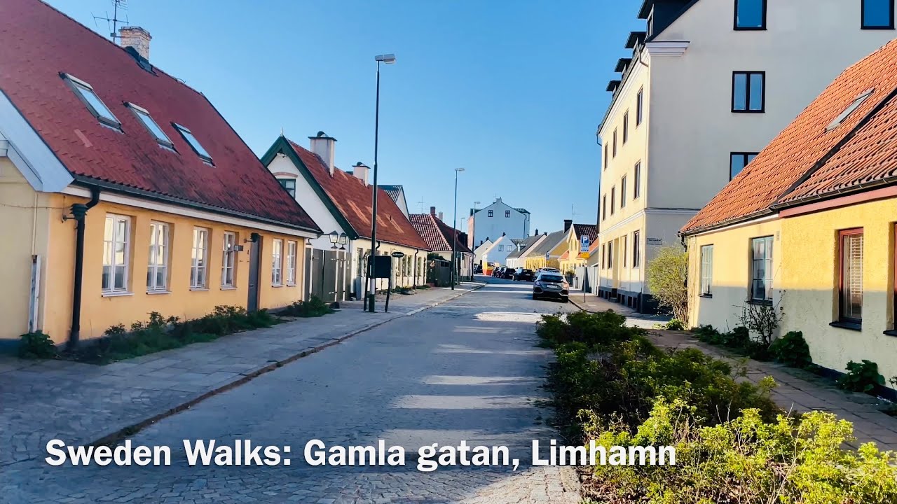 Sweden Walks: Gamla gatan (old street) Limhamn. Picturesque part of ...