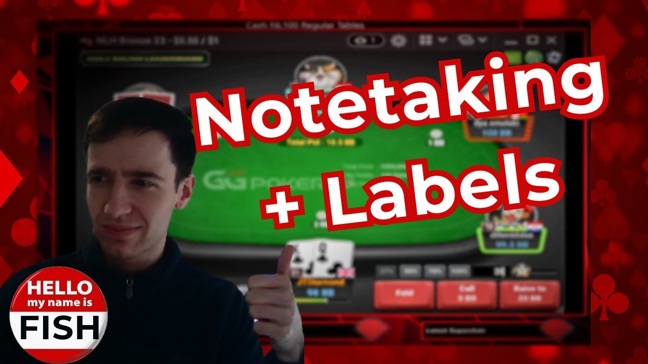 How I Take Notes in Poker! - YouTube