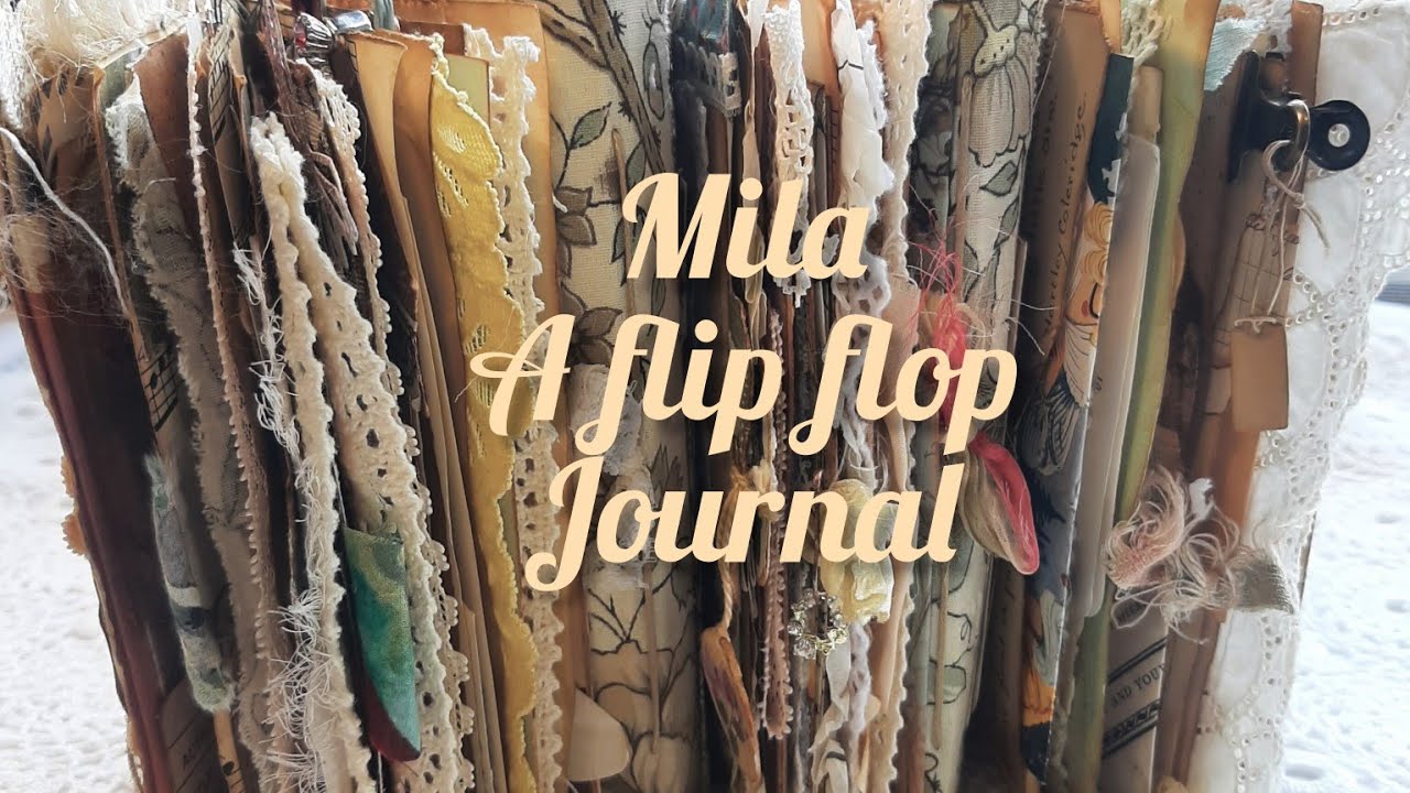 Junk journal flip flop/flip through - YouTube