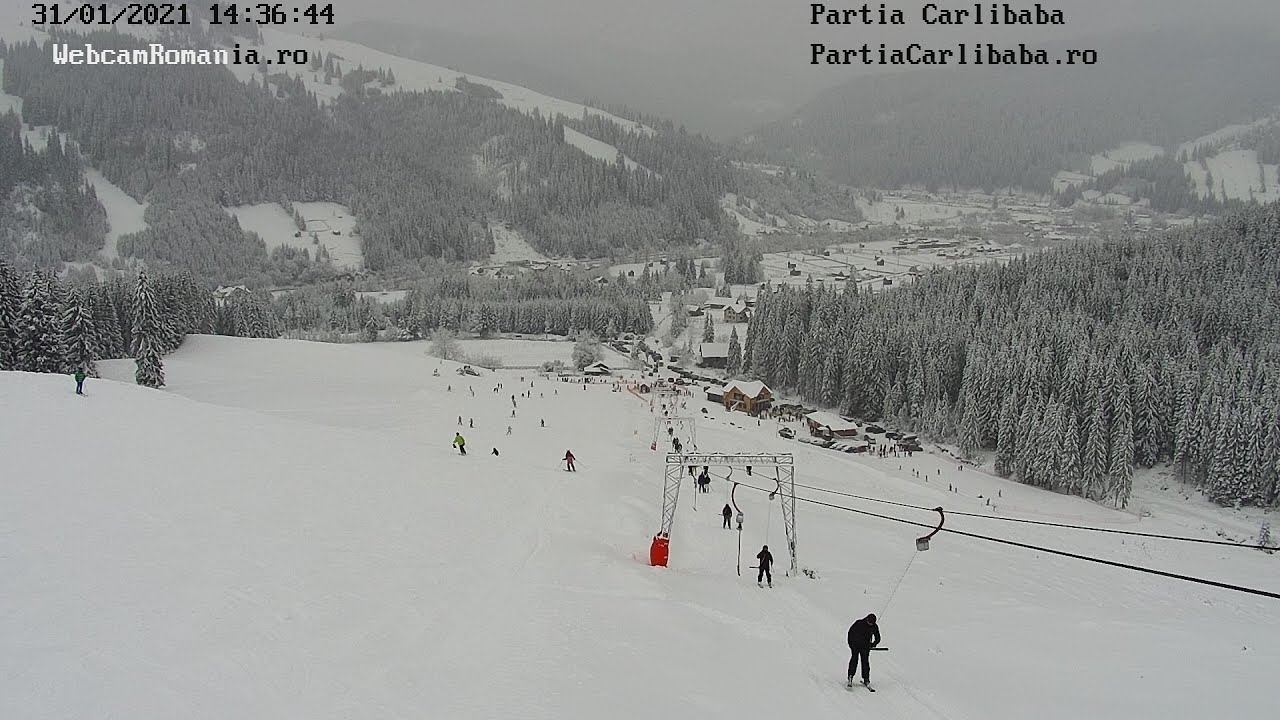 Pârtia Cârlibaba Webcam Live HD - YouTube