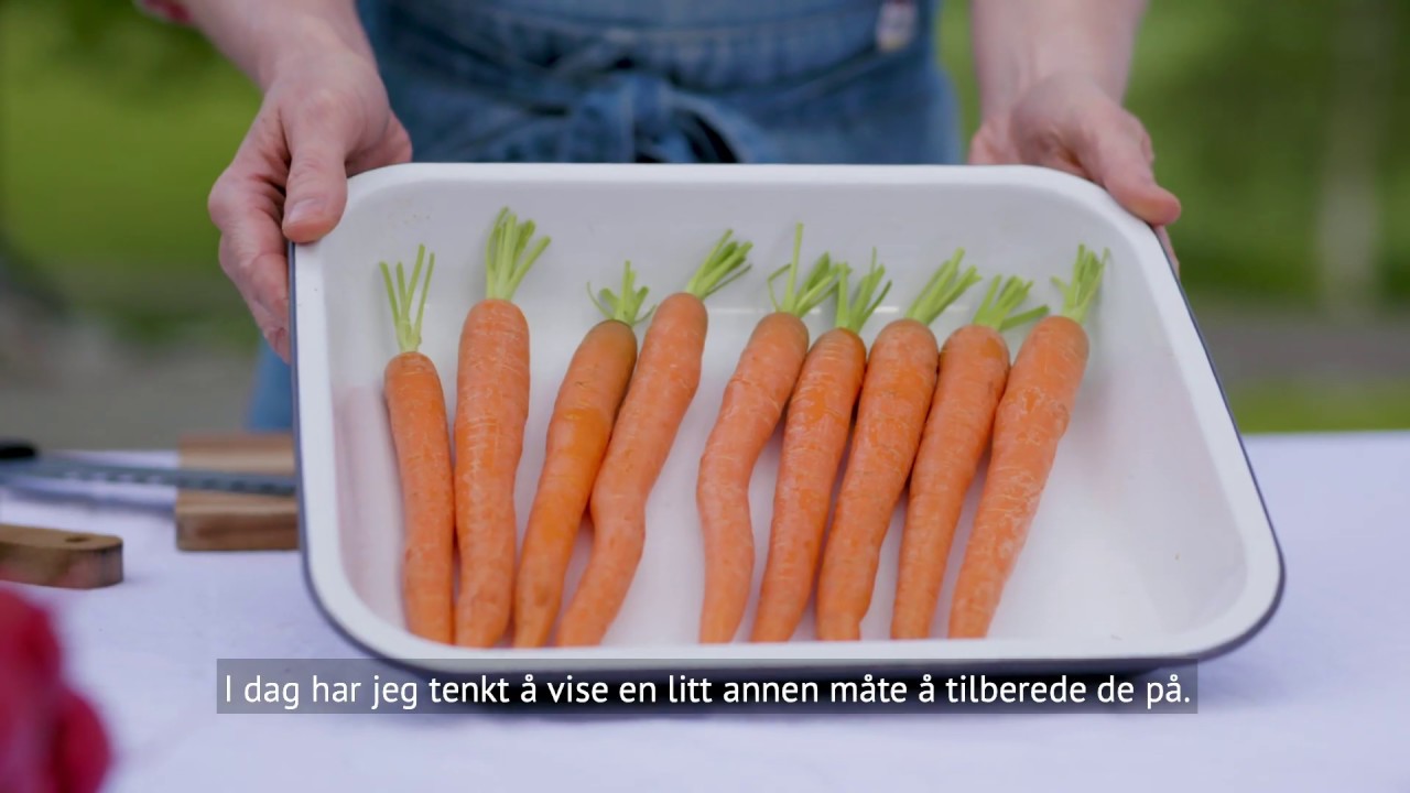 Norsk nepe og gulrot 3 – Helbakte gulrøtter - YouTube