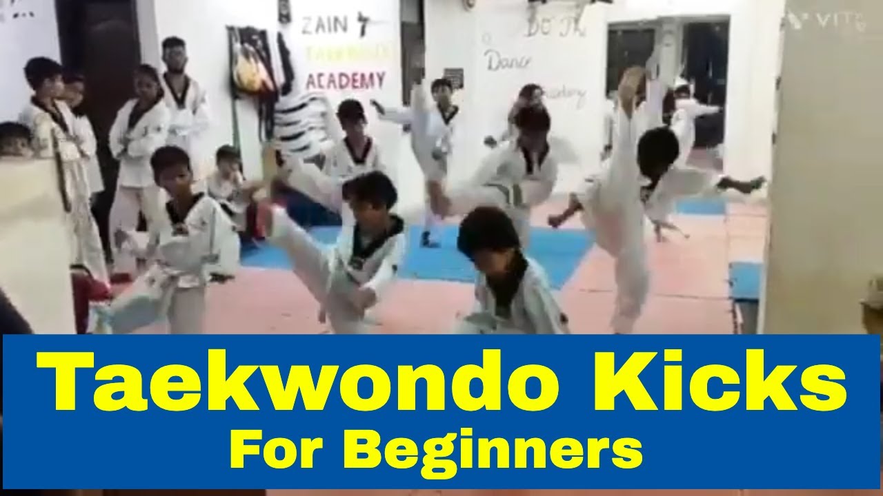 Taekwondo Kick Training for Beginners | Taekwondo Kicks | Taekwondo किक Training - YouTube