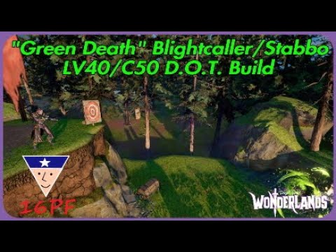 "Green Death" Blightcaller/Stabbomancer LV40/C50 D.O.T. Build - Tiny ...