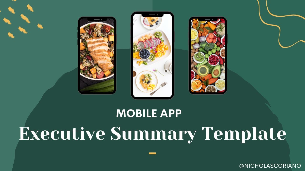 Mobile App Executive Summary Template - YouTube