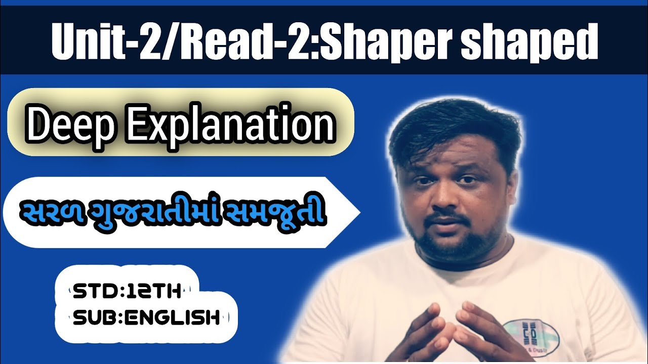 Unit-2/Read-2:Shaper shaped | Deep Explanation - YouTube