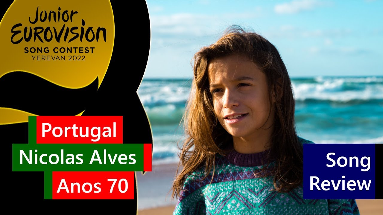 051 | JESC 2022 - Song Review of Portugal - Nicolas Alves - 'Anos 70 ...