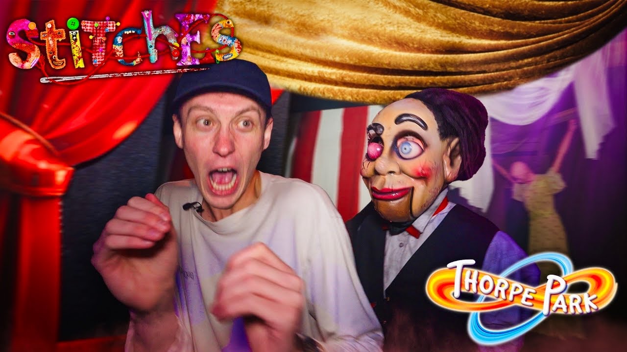 Inside STITCHES | THORPE PARK Fright Nights 2023 - YouTube
