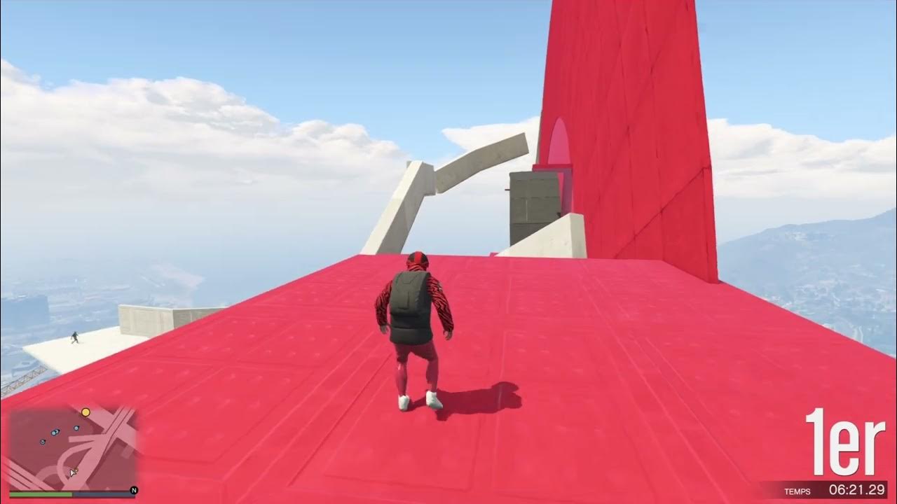 Gta 5 Parcours A Pied Spider Man Youtube