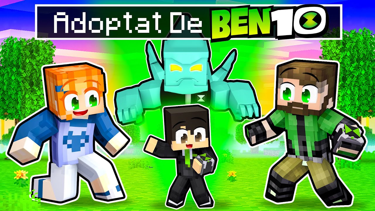 Adoptat De *BEN 10* in Minecraft! - YouTube