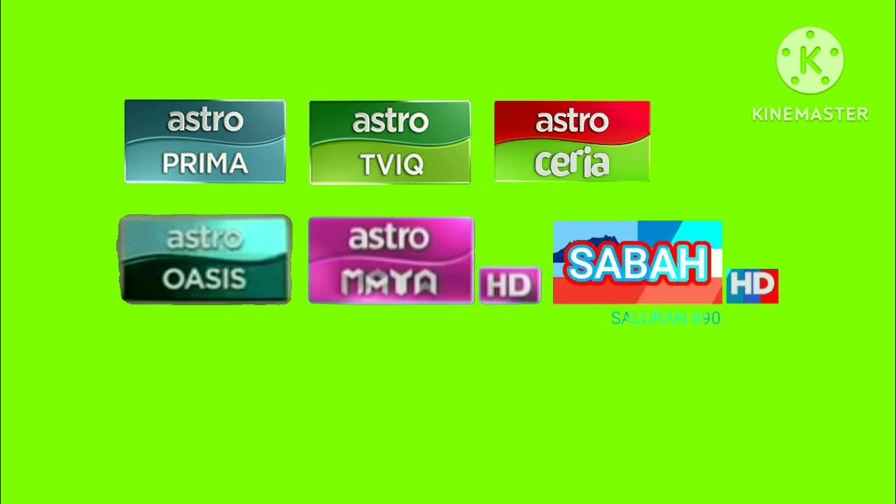 Astro Tviq Astro Ceria Astro Prima Astro Oasis Astro Maya HD Sabah HD Green Screen - YouTube