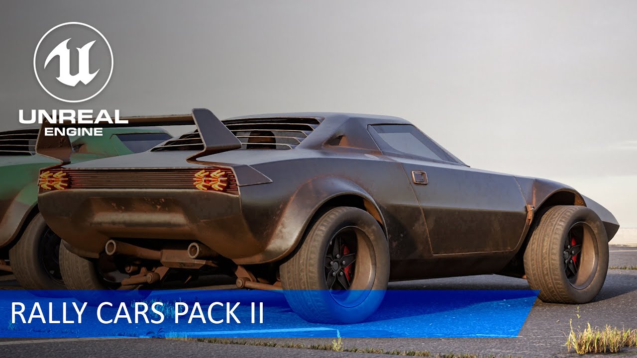Rally Cars Pack 2 Unreal Engine Asset - YouTube