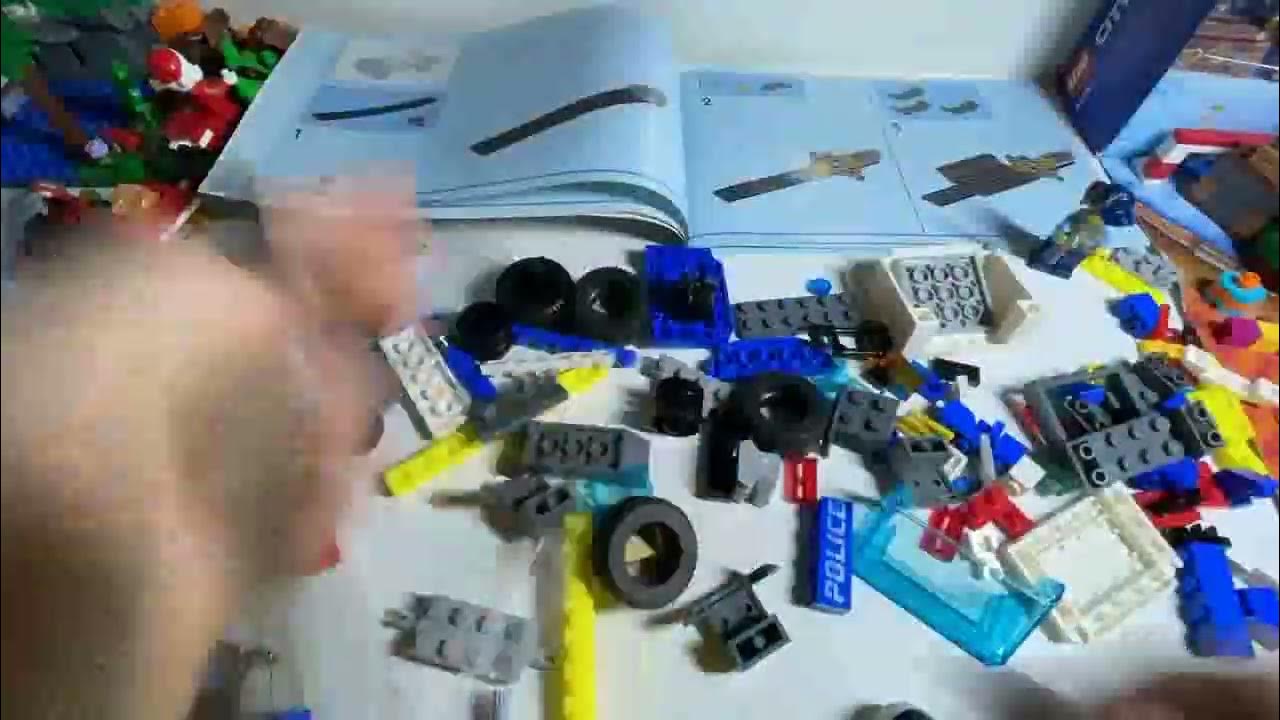 Сборка набора Лего сити 60369 джип с собаками!!!!!!!!!!! - YouTube