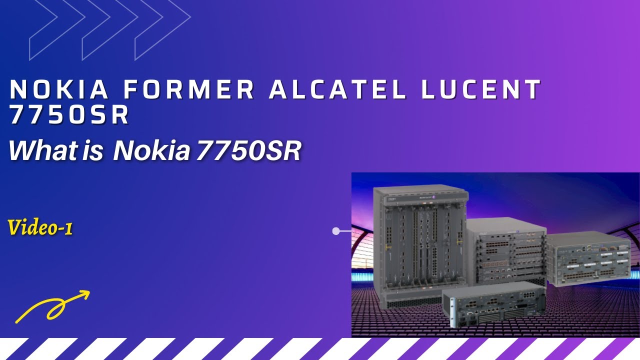 Nokia Alcatel Lucent 7750 SR - YouTube