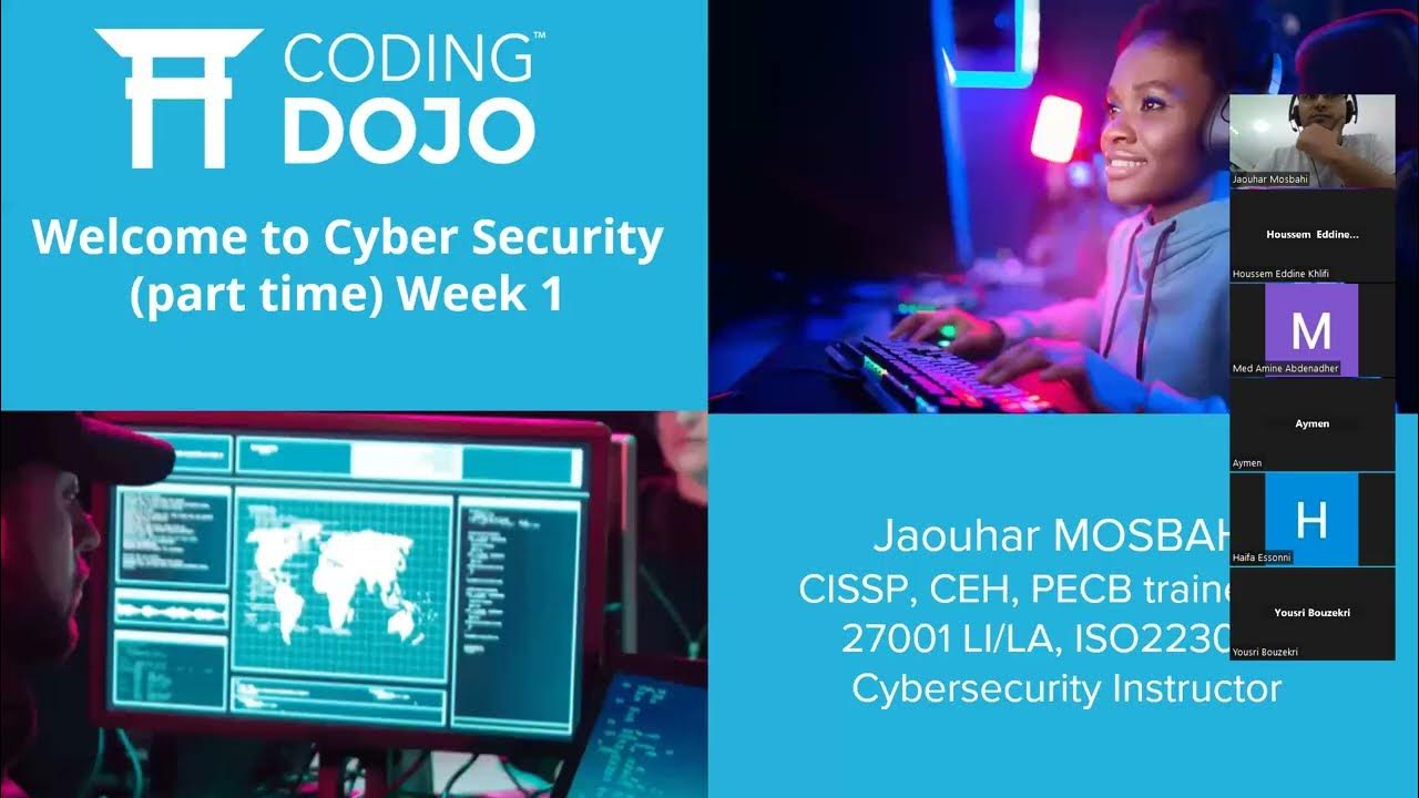 Coding DOJO BootCamp part-time - Core Cybersecurity -D1 W1 - part 3 ...