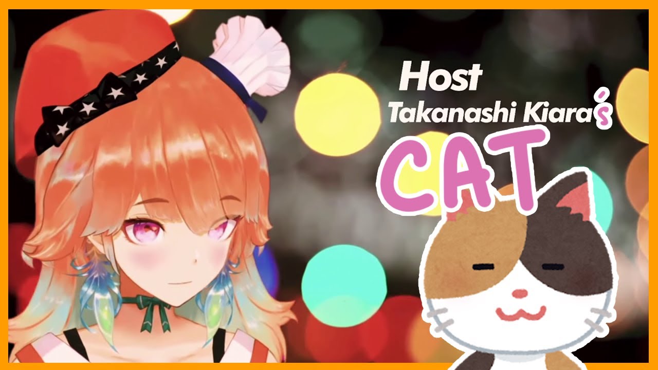 Kiara's Cat Took Over Kiara's Stream and Started HoloTalk【Takanashi ...