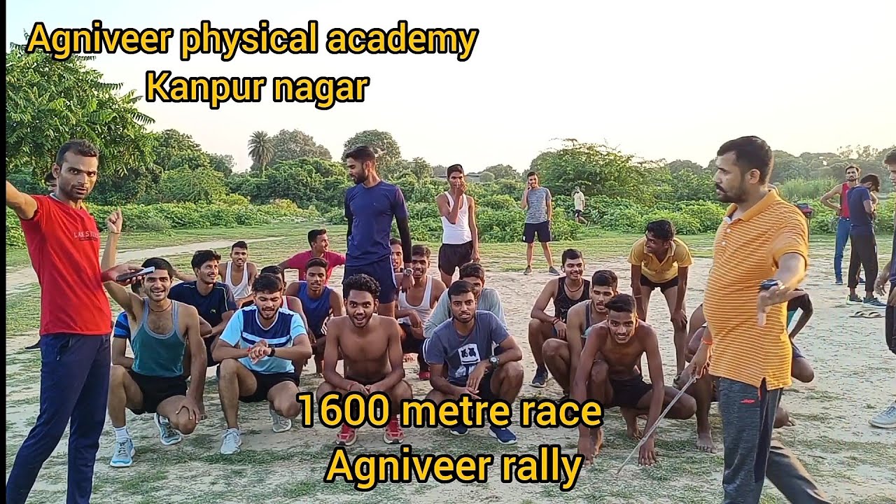 agniveer rally || 1600 metre race || Indian Army rally Batch (6) # ...