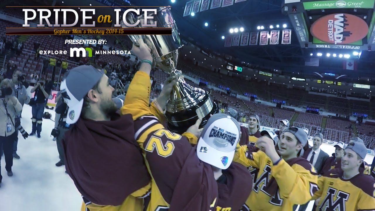 "Big Ten Sweep" Pride on Ice: Gopher Hockey 2014-15 (Episode 6) - YouTube