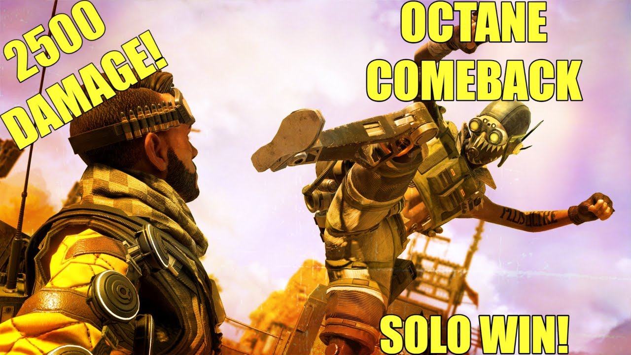 How To Be Like Zylbrad In Apex Legends ;) ! Octane 2.5k Damage SOLO ...