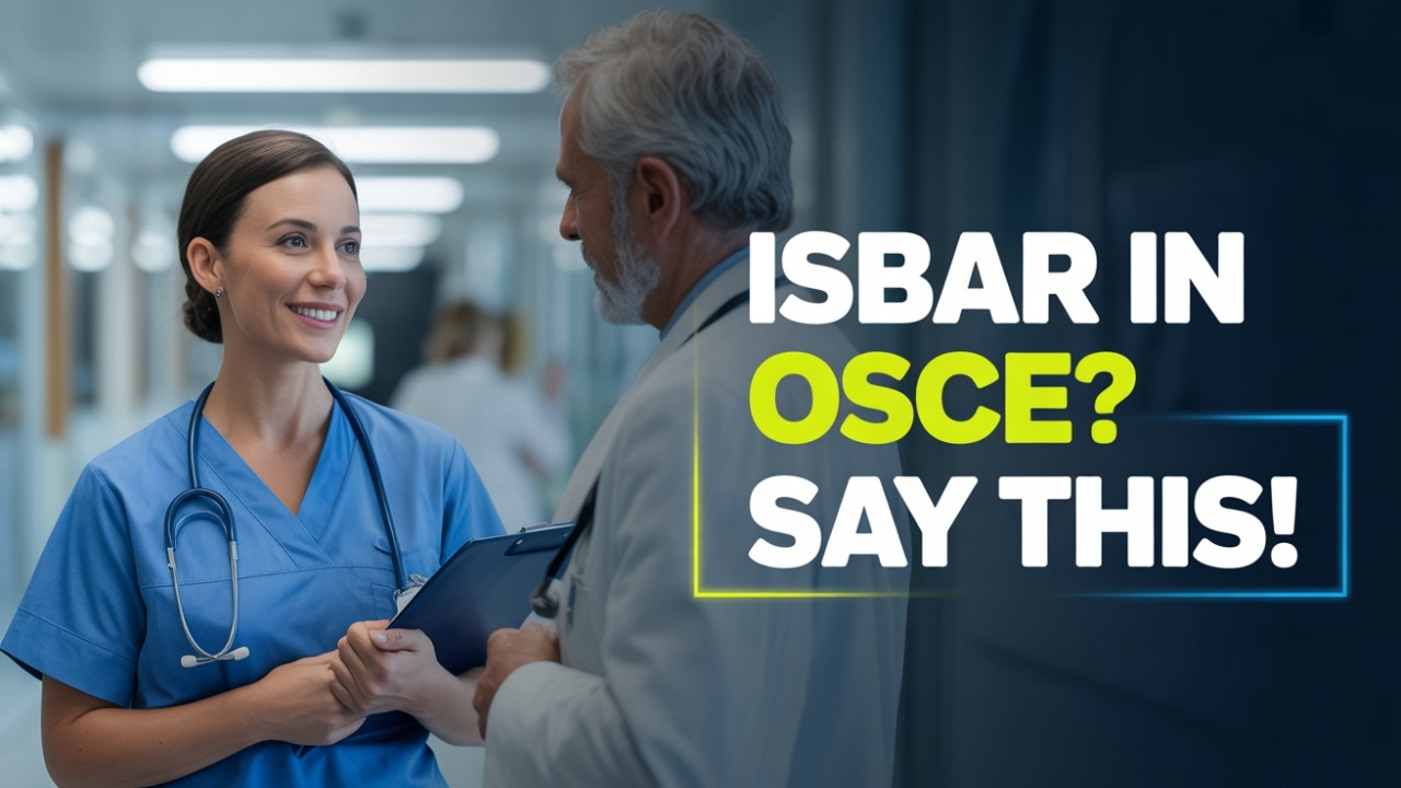 ISBAR Handover Perfected | OSCE Nursing Exam Preparation - YouTube