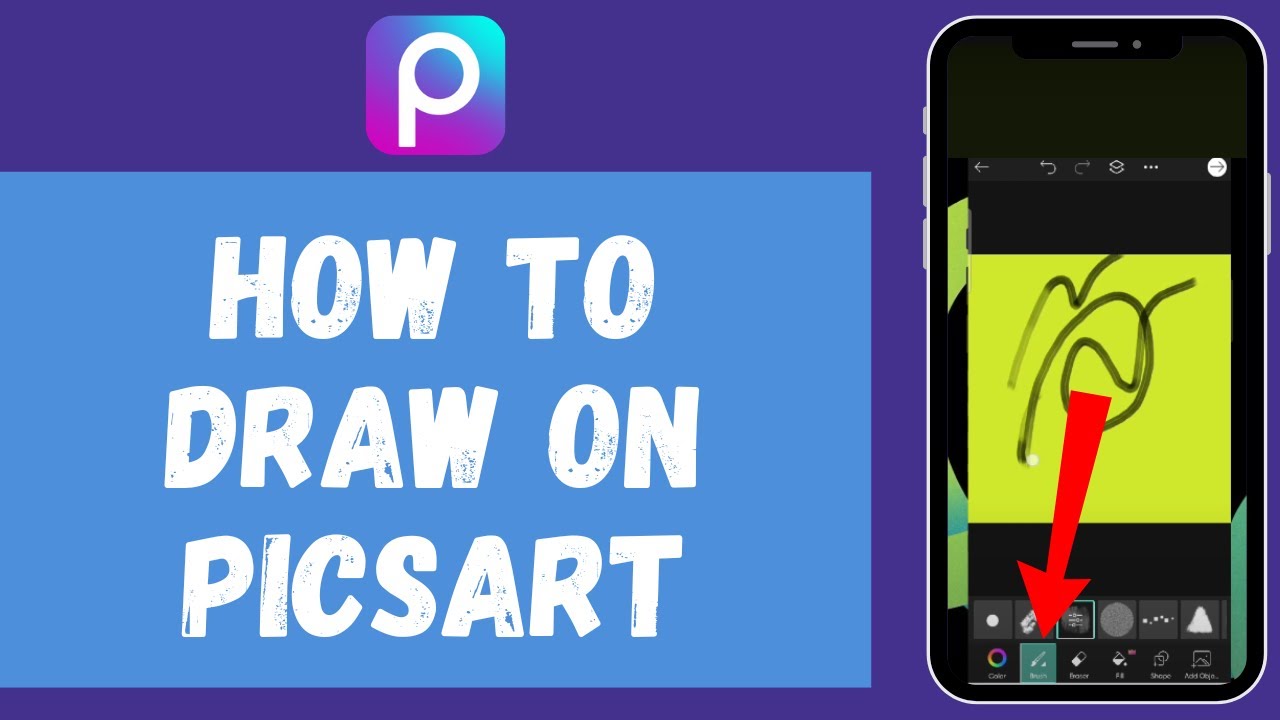How to Draw on Picsart 2024 | Draw on Picsart - YouTube