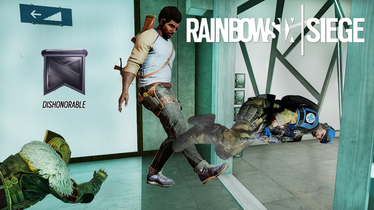DISHONORABLE SPEEDRUN - Rainbow Six Siege Funny Moments - YouTube