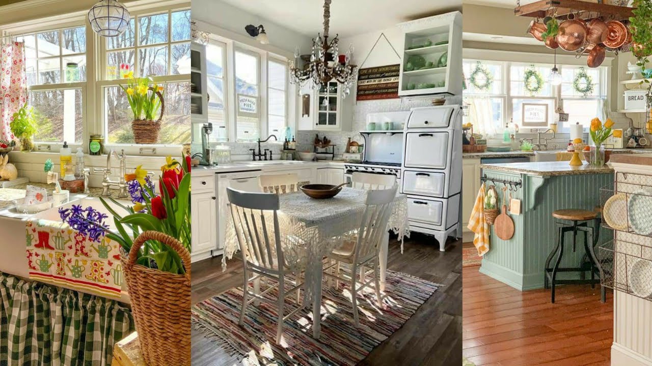 #6 Elegant Shabby Chic style FARMHOUSE Decor Inspiration 🌾 a day for ...